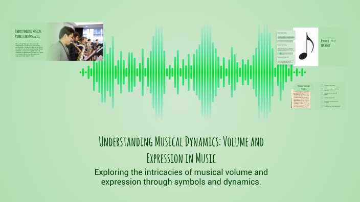 Understanding Musical Dynamics: Volume and Expression in Music by ...