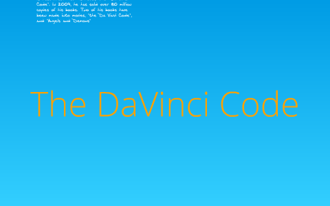 The DaVinci Code by Corey Gilreath on Prezi