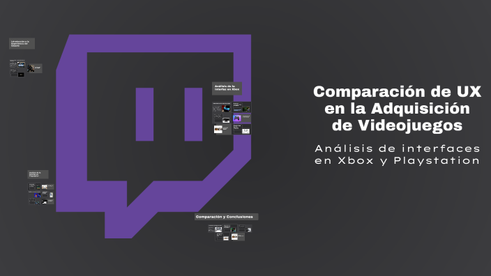 Comparación de UX en la Adquisición de Videojuegos by Leonardo David Urchoeguia Fernandez on Prezi