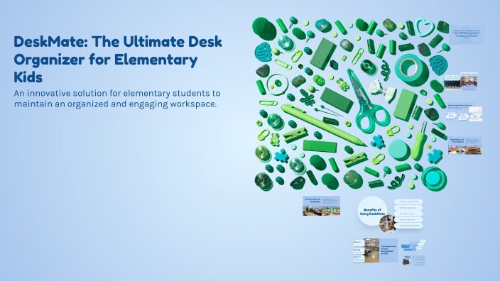 DeskMate: The Ultimate Desk Organizer for Elementary Kids by Rand ...