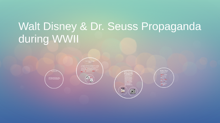 Walt Disney & Dr. Seuss Propaganda during WWII by Paige Blackmon on Prezi