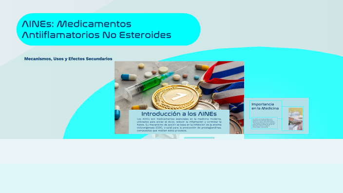 AINEs: Medicamentos Antiiflamatorios No Esteroides by daniela sanchez ...