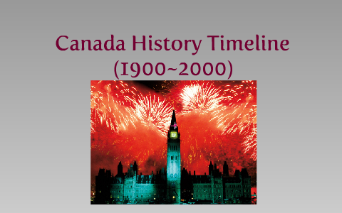 Canada History Timeline(1900~2000) by Tina Liu on Prezi