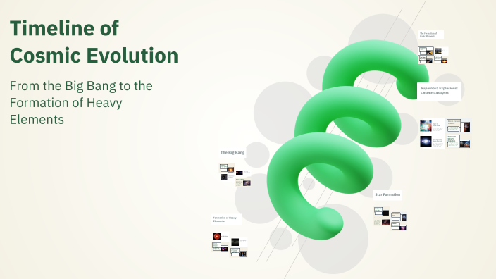 Timeline of Cosmic Evolution by Dalton Burchard on Prezi