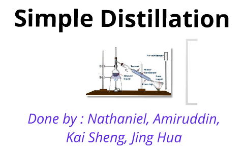 Chemistry, Simple Distillation by Nathaniel wee on Prezi