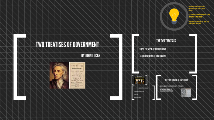 TWO TREATISES OF GOVERNMENT BY JOHN LOCKE by eva lazetic on Prezi