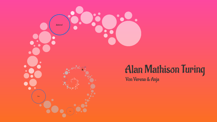 Alan Mathison Turing by Verena Dorfinger on Prezi