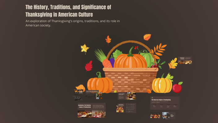 The History, Traditions, and Significance of Thanksgiving in American ...