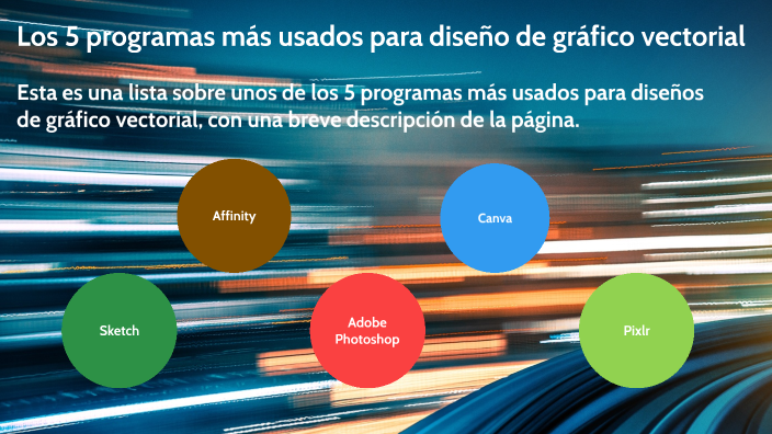 Los 5 programas más usados para diseño de gráfico vectorial by STEFANO ...