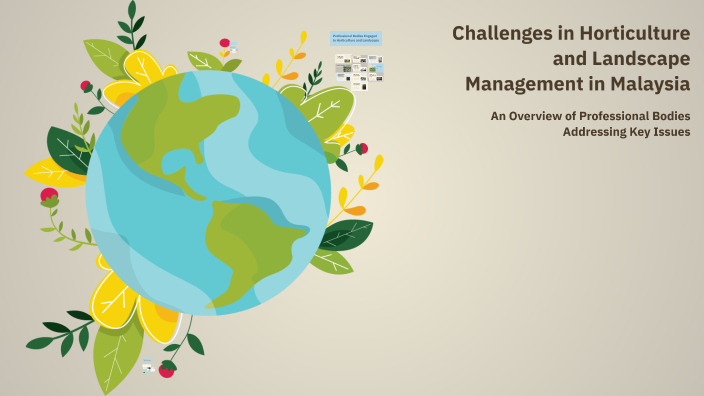 Challenges in Horticulture and Landscape Management in Malaysia by ...