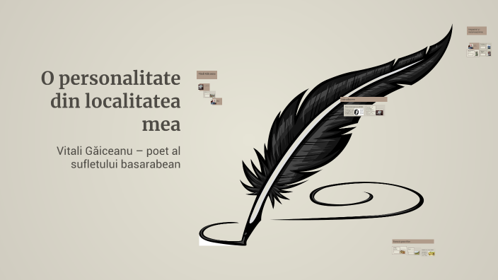 O personalitate din localitatea mea by Veaceslav Baltag on Prezi