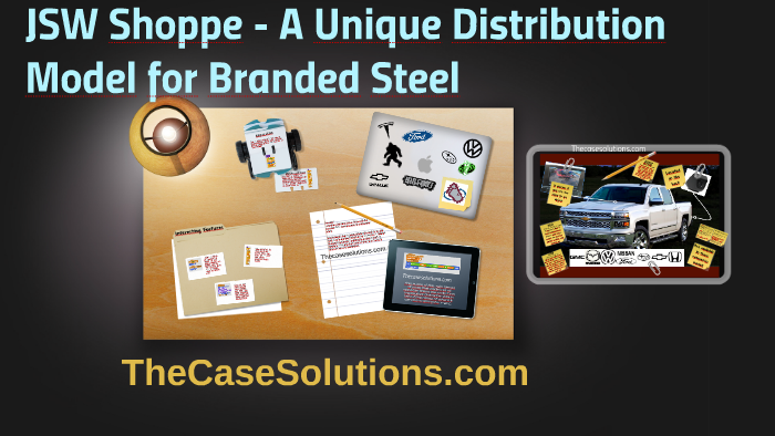 JSW Shoppe - A Unique Distribution Model for Branded Steel by ...