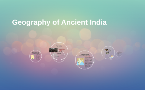 Geography of Ancient India by Megan I