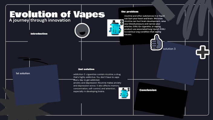 The Evolution of Vapes by anyri onezine on Prezi