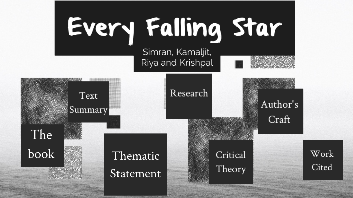 Every Falling Star- Sungju Lee and Susan McClellano by Riya Kanwar on Prezi
