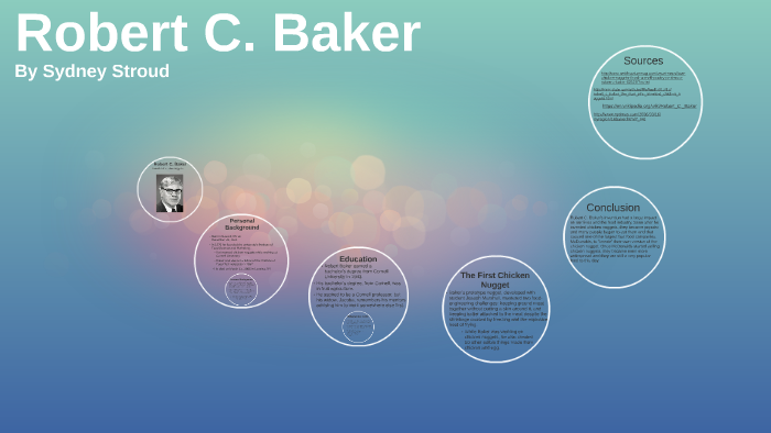 Robert C. Baker by sydney stroud