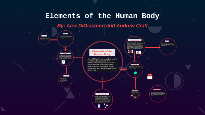 Elements and compounds of the Human Body by Alex DiGiacomo on Prezi