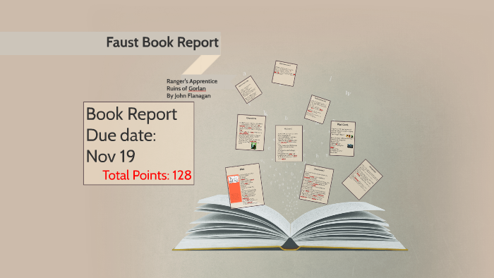 Faust Book Report Ranger's Apprentice by Warren Faust on Prezi