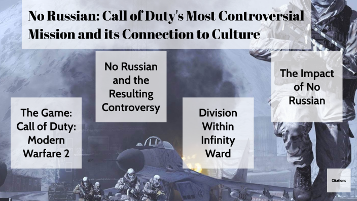 No Russian: Call of Duty's Most Controversial Mission and its ...