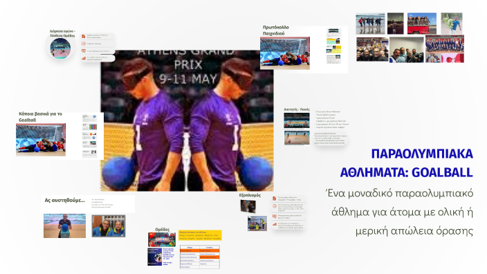 ΠΑΡΑΟΛΥΜΠΙΑΚΑ ΑΘΛΗΜΑΤΑ:GOALBALL by Antonios Christodoulos on Prezi