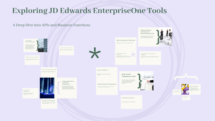 Exploring JD Edwards EnterpriseOne Tools by Akshay raina on Prezi