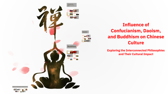 Influence of Confucianism, Daoism, and Buddhism on Chinese Culture by ...
