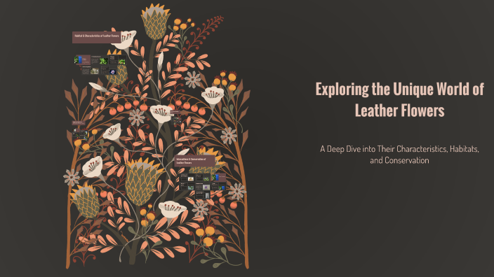 Exploring the Unique World of Leather Flowers by Christian Basilotto on ...