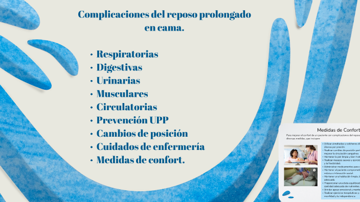 Complicaciones del reposo prolongado en cama by Jessica Yauqui on Prezi