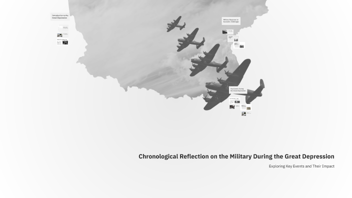 Chronological Reflection on the Military During the Great Depression by ...