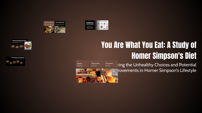 You Are What You Eat: A Study of Homer Simpson's Diet by kyra Dsa on Prezi