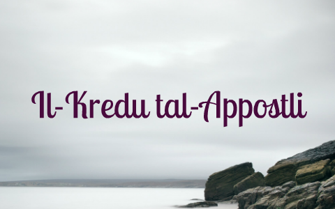 Il-Kredu - It-Tieni Artiklu by Warren Vella on Prezi