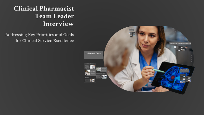 Clinical Pharmacist Team Leader Interview by on Prezi