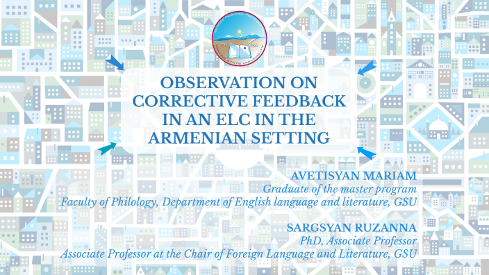 PROVIDING DIFFERENT TYPES OF CORRECTIVE FEEDBACK IN EFL CLASSROOM by ...