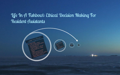 Life In A Fishbowl: Ethical Decision Making For Student Lead by Isaiah ...