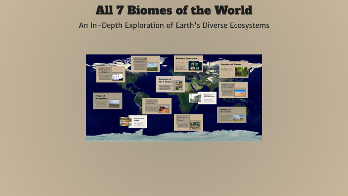 All 7 biomes of the world by Zion Harp on Prezi
