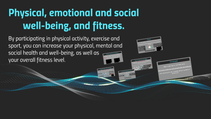 GCSE Ch6.1: Physical, emotional and social well-being, and fitness. by ...