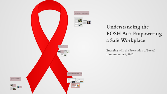 Understanding the POSH Act: Empowering a Safe Workplace by Sujata Das on Prezi
