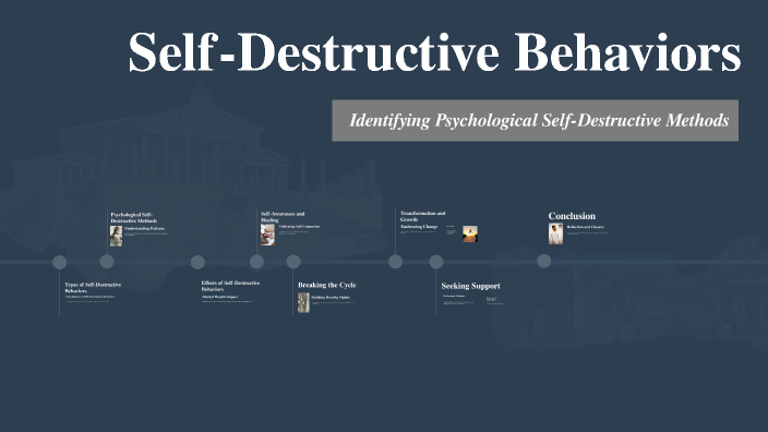 Self-Destructive Behaviors by Alireza Zaker on Prezi