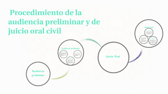 Procedimiento De La Audiencia Preliminar Y De Juicio Oral Civil By