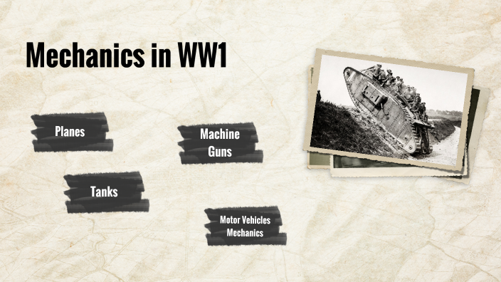 Mechanics in WW1 by Aris Garcia Ramirez on Prezi