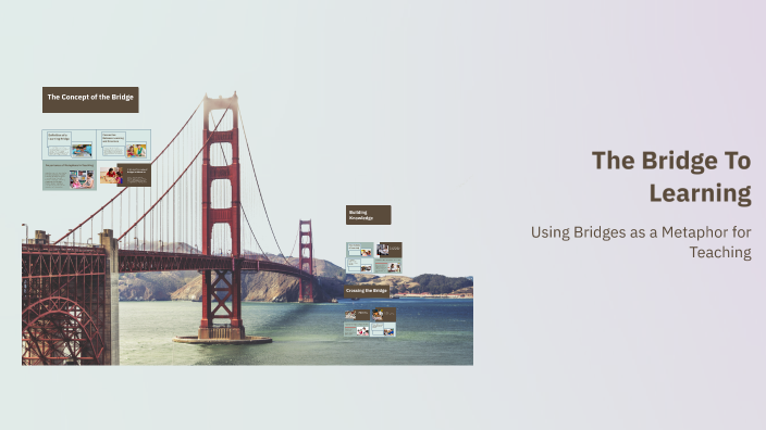 The Bridge To Learning by Sarah Shook on Prezi