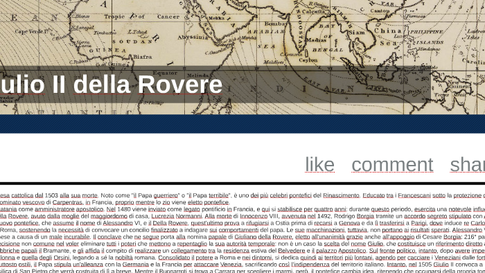 Giulio II Della Rovere by Agnese Colucci on Prezi