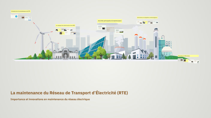 La maintenance du Réseau de Transport d’Électricité (RTE) by xav aaaa ...