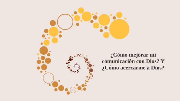 ¿Cómo mejorar mi comunicación con Dios? by Melanie Ardón