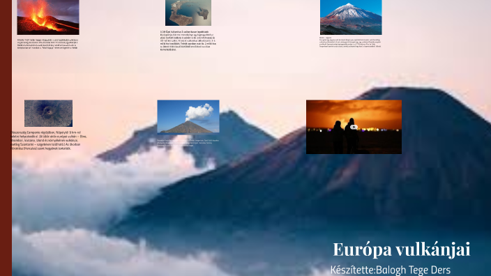 Európa vulkánai by Tege Ders Balogh on Prezi