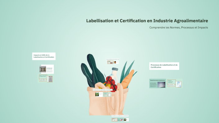 Labellisation et Certification en Industrie Agroalimentaire by Sima Salma on Prezi