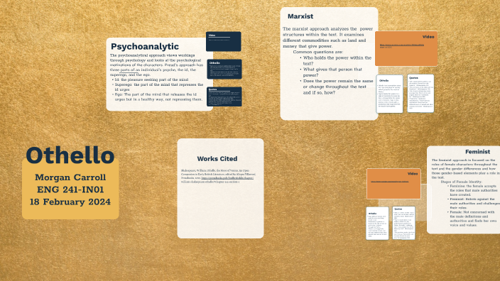 Othello Project by Morgan Carroll on Prezi