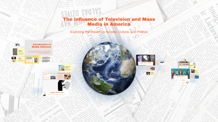 The Influence of Television and Mass Media in America by zoey fryman on ...