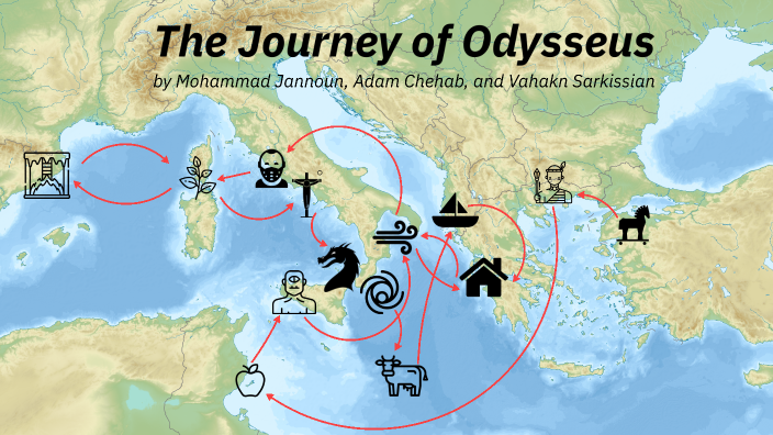 The Journey of Odysseus by Mohammad Jannoun, Adam Chehab, and Vahakn ...
