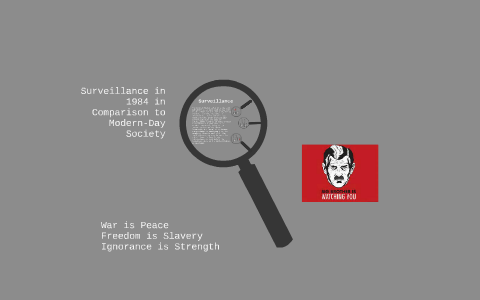 Surveillance in 1984 in Comparison to Modern-Day Society by Hayley Betz